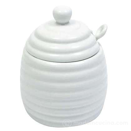 Vasetto miele con cucchiaino porcellana bianca - Maxwell and Williams ...